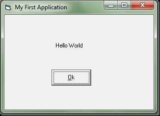 Creating Your First Visual Basic Applet : A Hello World Application ...